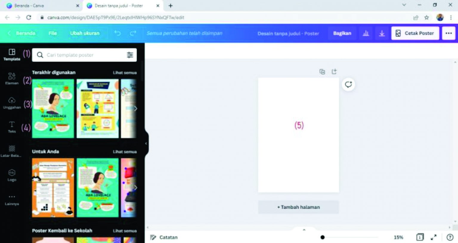 Cara Membuat Poster di Canva - Literasi Guru