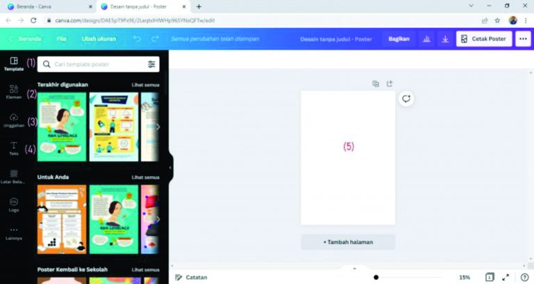 Cara Membuat Poster di Canva - Literasi Guru