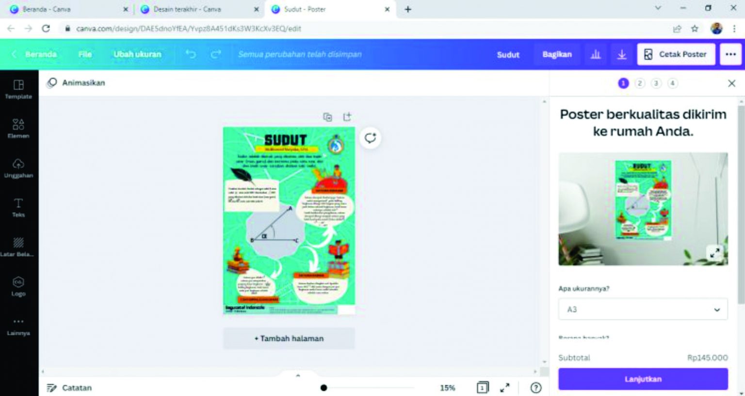 Cara Membuat Poster di Canva - Literasi Guru