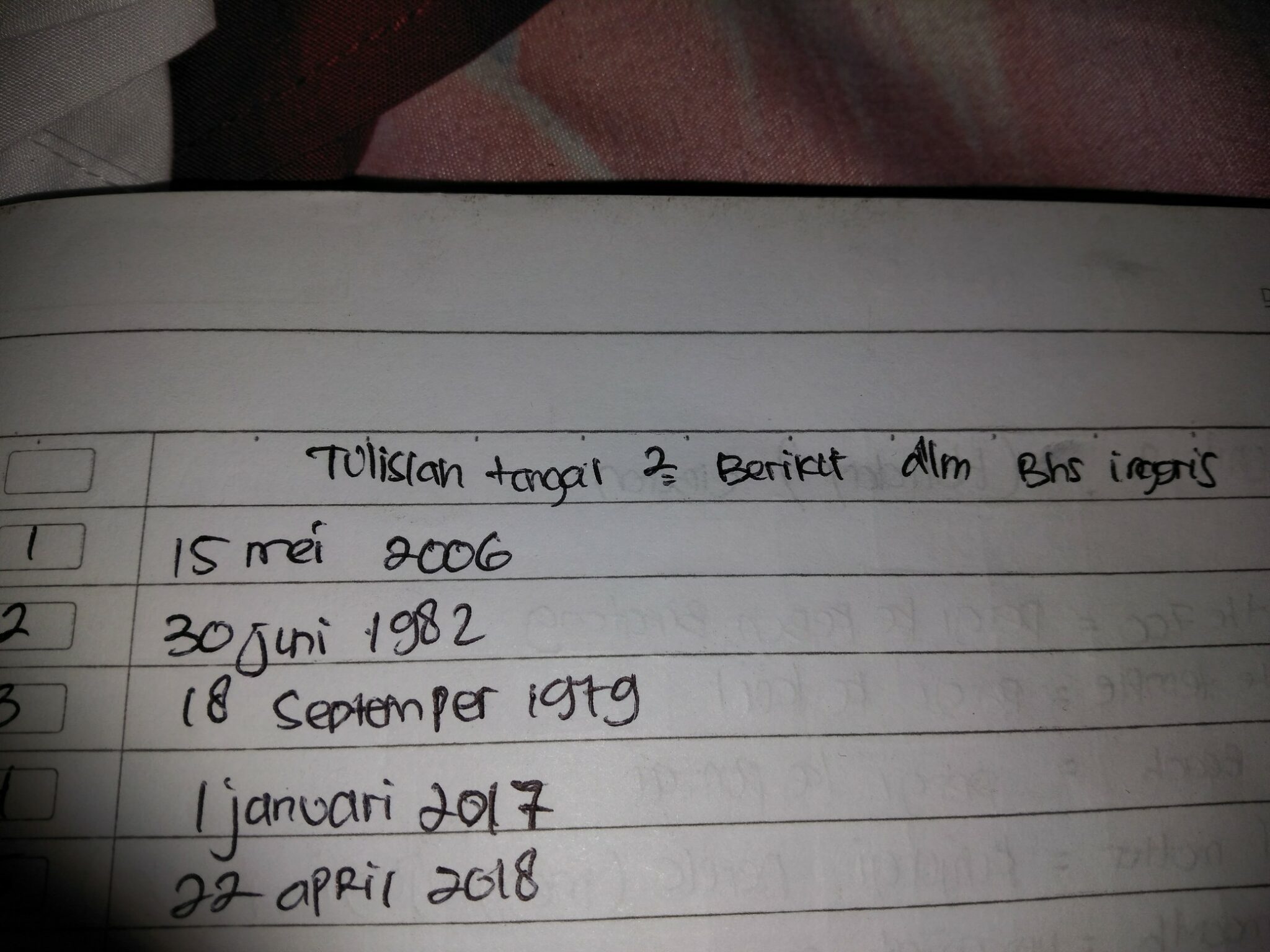 Cara Menulis Tanggal di Buku Tulis: Panduan Lengkap - Literasi Guru